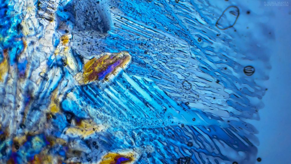 Gallery Ice crystals under polarized light microscope 02 - Dystalgia ...